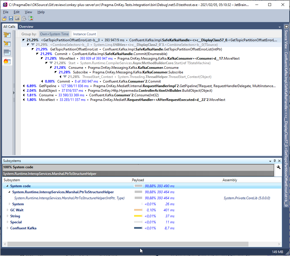 Performance benchmarks on .NET 5 · Issue #1518 · confluentinc/confluent-kafka-dotnet · GitHub