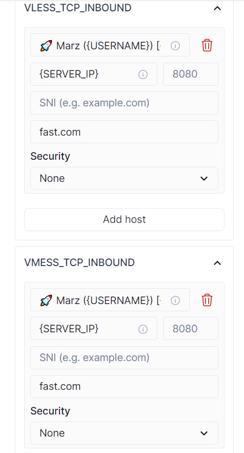 کار نکردن vless tcp header · Issue #277 · Gozargah/Marzban · GitHub