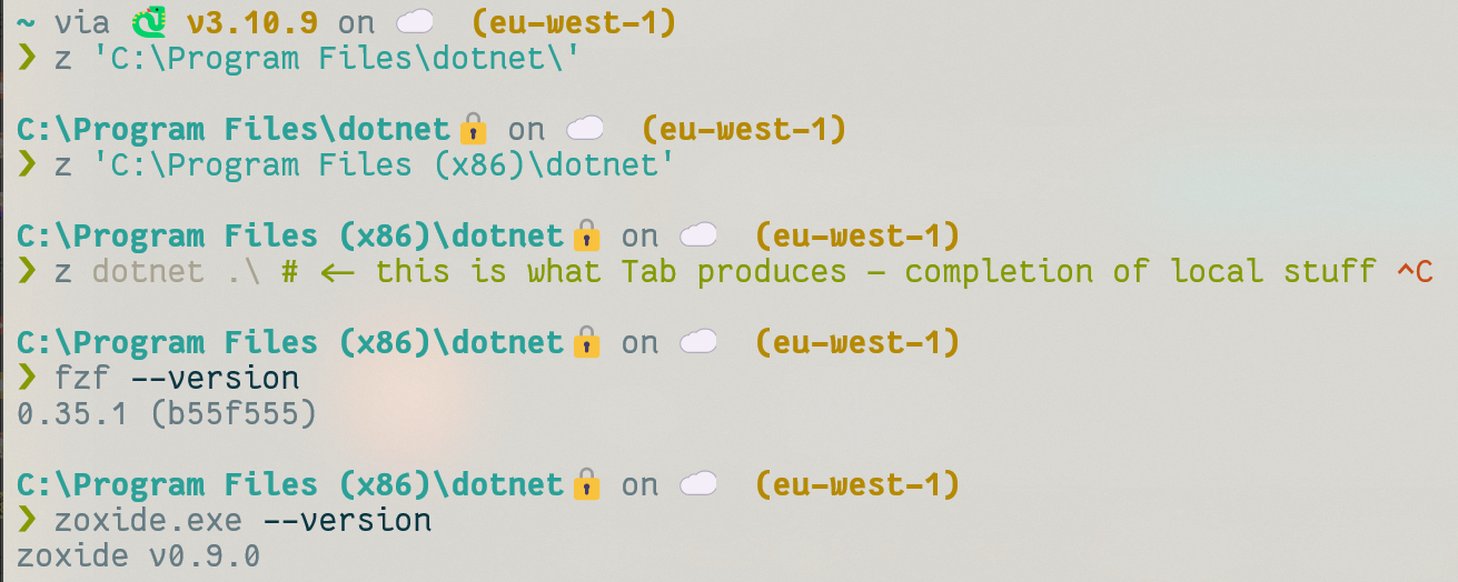 The z foo doesn't work in tmux window · Issue #479 · ajeetdsouza/zoxide · GitHub