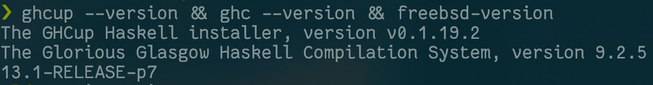 Freebsd 131 Installation Fails · Issue 804 · Haskellghcup Hs · Github
