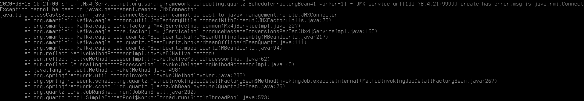Kafka-Eagle 连接失败，报JMX异常 · Issue #398 · smartloli/EFAK · GitHub