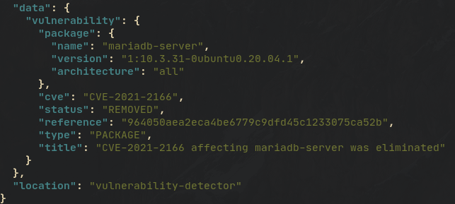 CVEs alerts inventory for Vulnerability Detector - Implementation validation · Issue #10401 ...