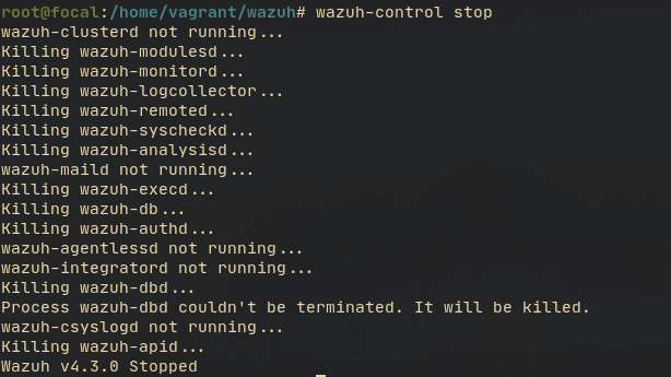 Wazuh Dbd Doesnt Have A Sigterm Handler · Issue 10855 · Wazuhwazuh