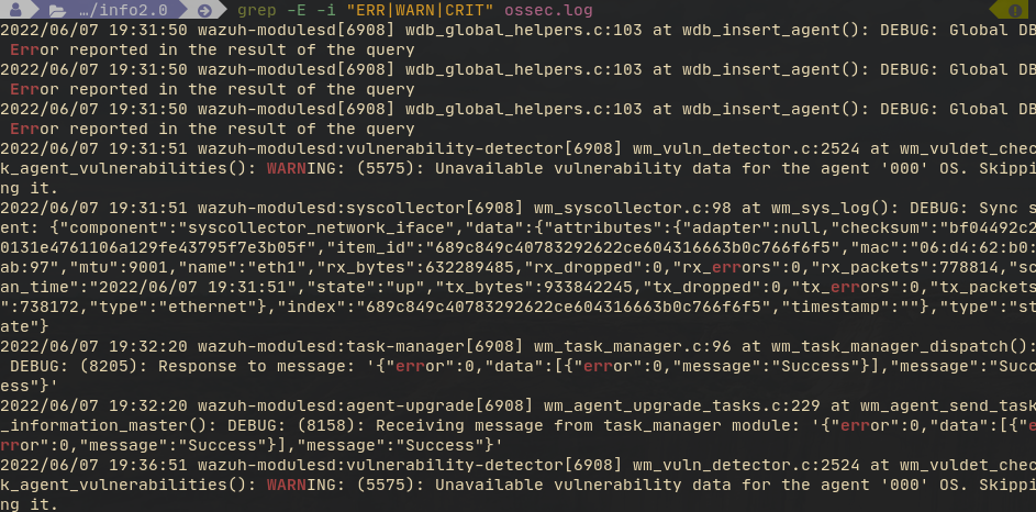 Vulnerability detector for MacOS agents works erratically · Issue #13758 · wazuh/wazuh · GitHub