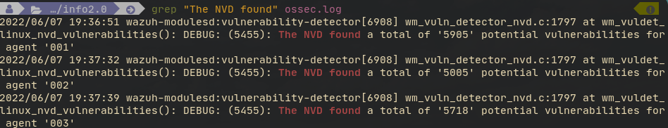 Vulnerability detector for MacOS agents works erratically · Issue #13758 · wazuh/wazuh · GitHub
