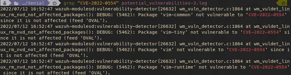 Empty vulnerabilities section Ubuntu · Issue #14169 · wazuh/wazuh · GitHub
