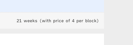 Four what per block? · Issue #531 · ethersphere/bee-dashboard · GitHub