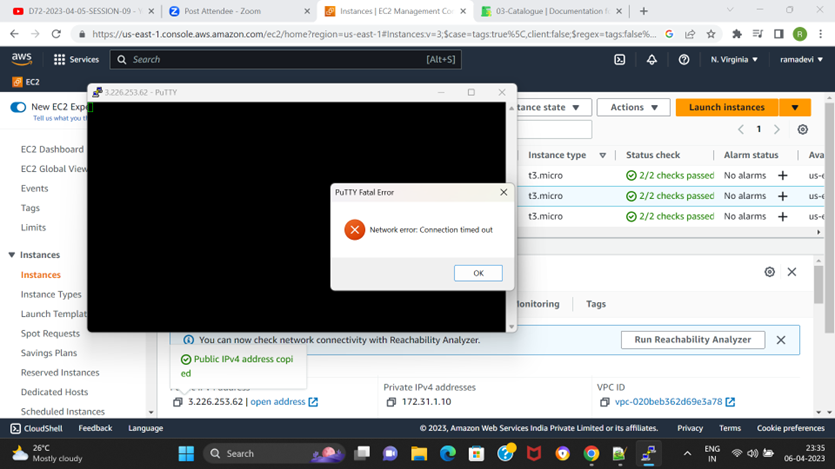 Connection Problem · Learndevopsonline Learndevopsonline · Discussion