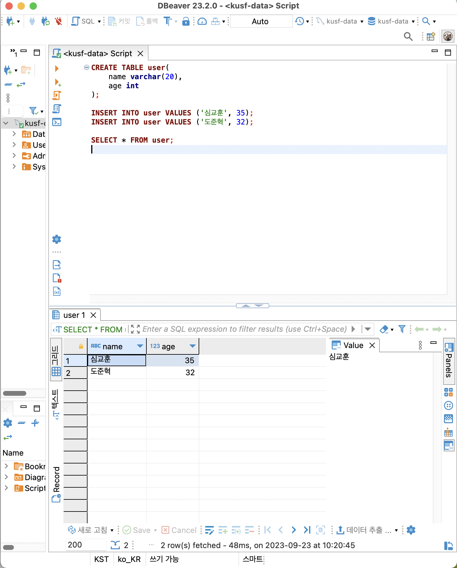 planetscale 설정 및 dbeaver 설정 완료 확인 · Issue #7 · kyohoonsim/kusf-data-2023-2 · GitHub