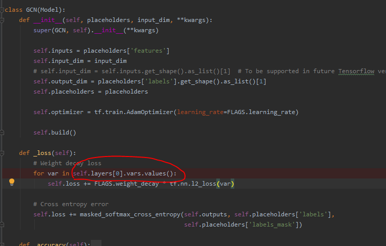 the error: I think that the regulation term of the second layer in GCN is lacked · Issue #138 ...