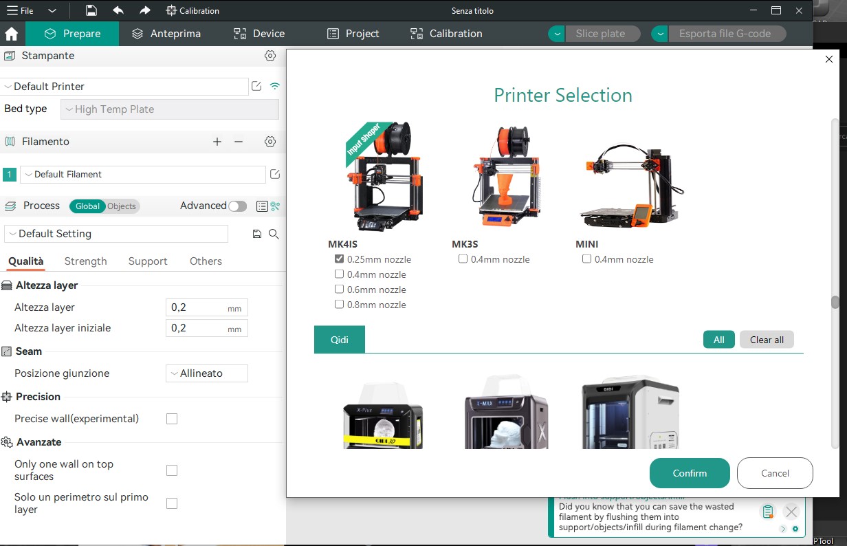 Prusa Mk4printers Profiles · Issue 2096 · Softfever Orcaslicer · Github