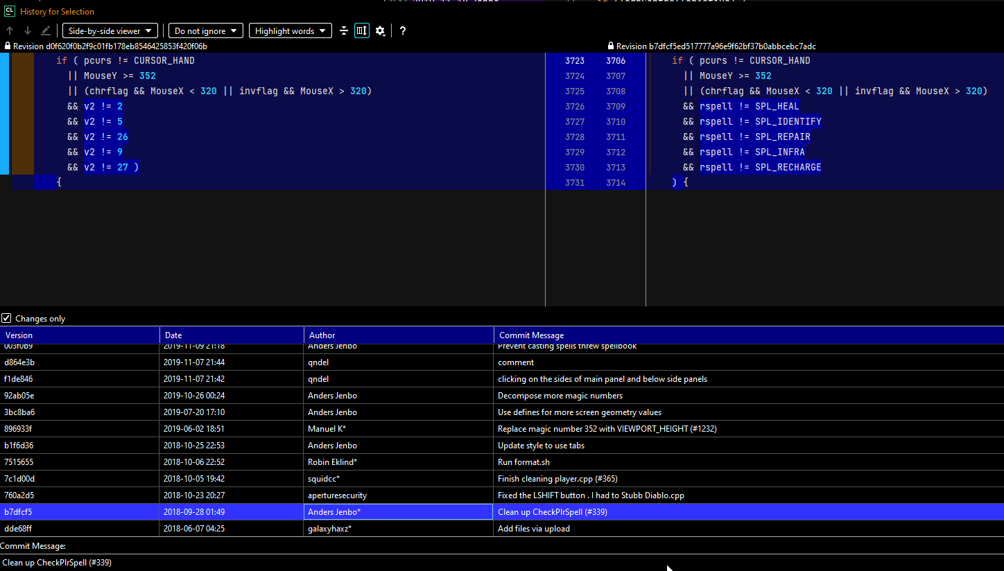 Right clicking inventory triggers spell casting · Issue #2696 · diasurgical/devilutionX · GitHub