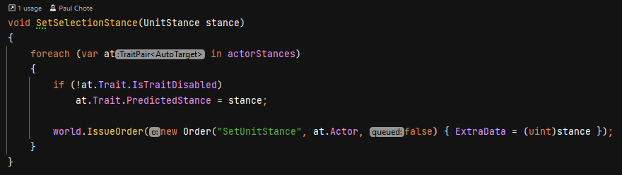 units stance icon reverts after savestate · Issue #20755 · OpenRA/OpenRA · GitHub