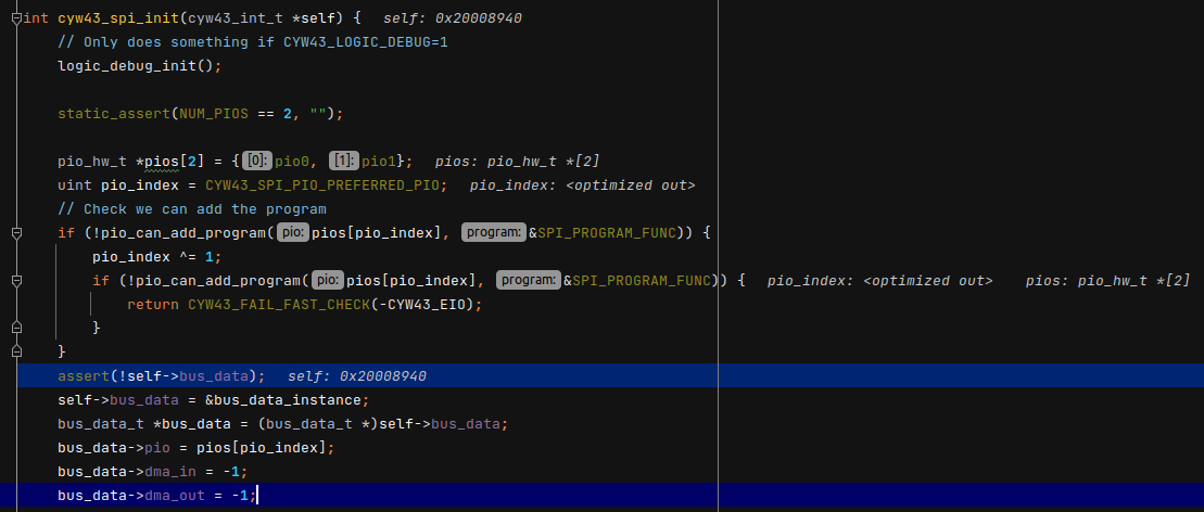 [RP2-W] WiFi in unusable state, cyw43_spi_init() -> bus_data assert fails · Issue #11247 ...