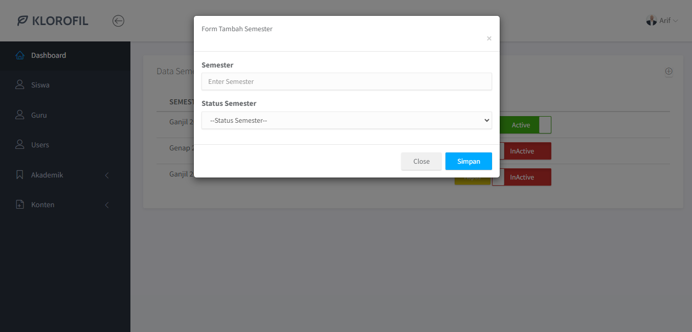 GitHub - arifzikir66/siakad: Website Siakad merupakan sebuah projek website tugas mahasiswa ...