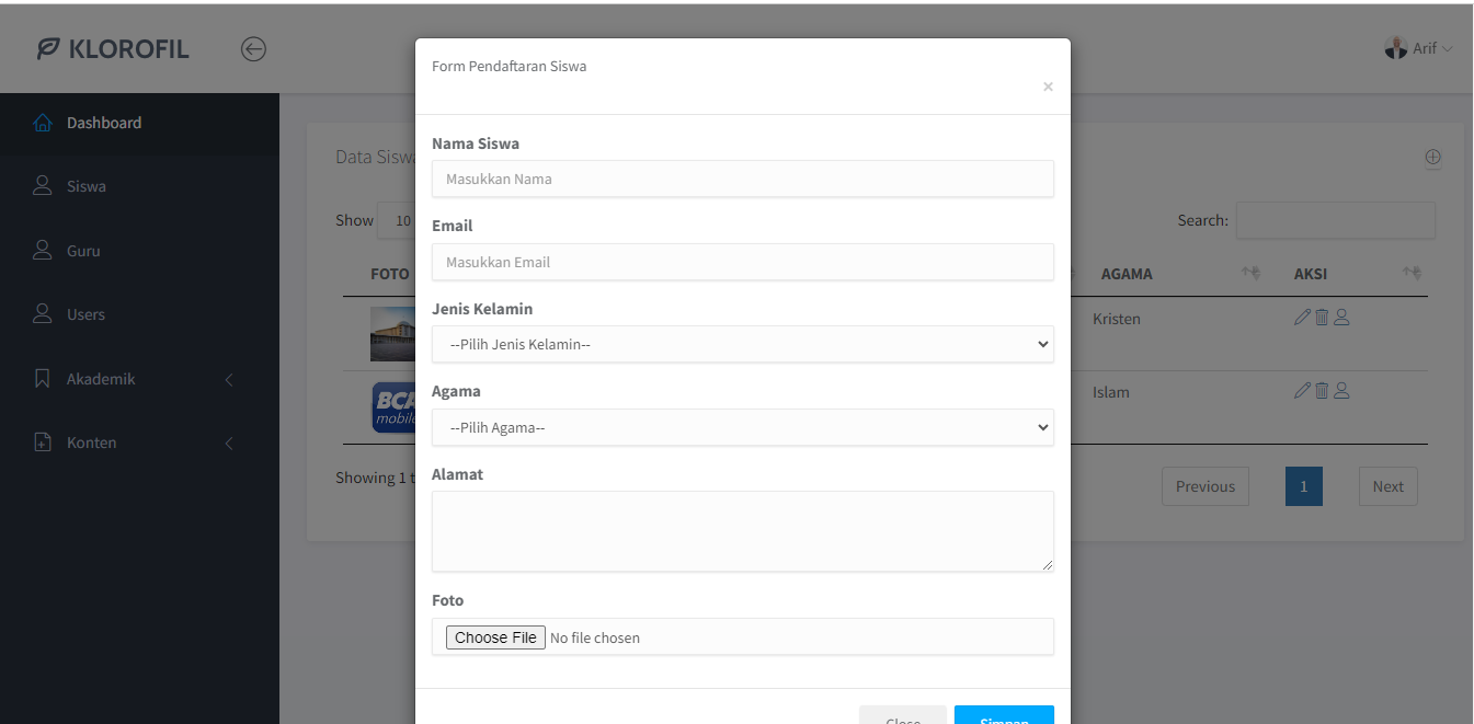 GitHub - arifzikir66/siakad: Website Siakad merupakan sebuah projek website tugas mahasiswa ...