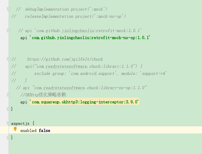 releaseImplementation mock无效 · Issue #2 · yinlingchaoliu/retrofitMock · GitHub