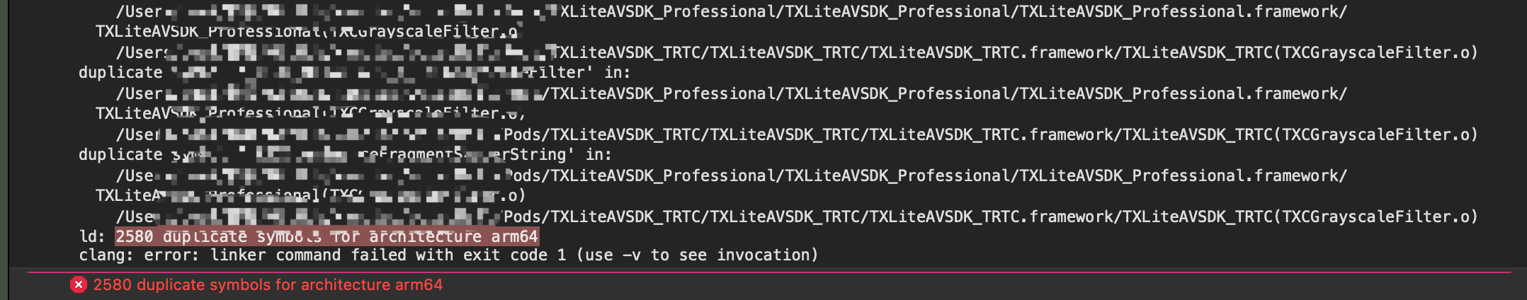 【ios】 【5 0 10】:【tximsdk Tuikit Ios 和 Txliteavsdk Professional