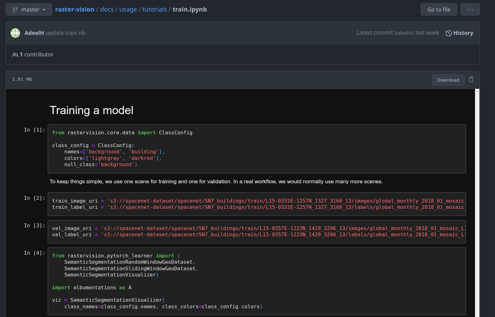 GitHub notebook viewer does not show raw cells · community · Discussion #41808 · GitHub