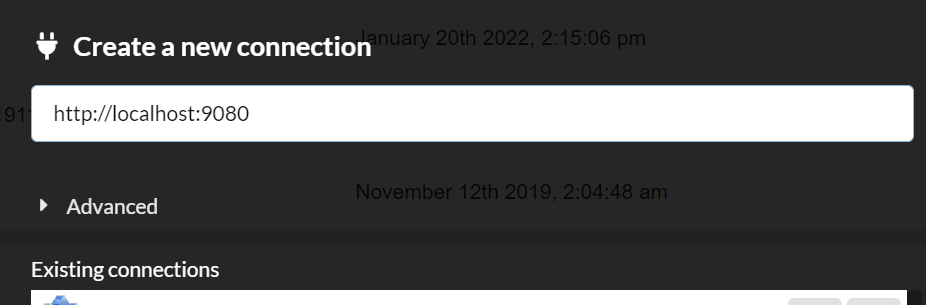 Connection input should accept Enter to connect · Issue #105 · biothings/biothings_studio · GitHub