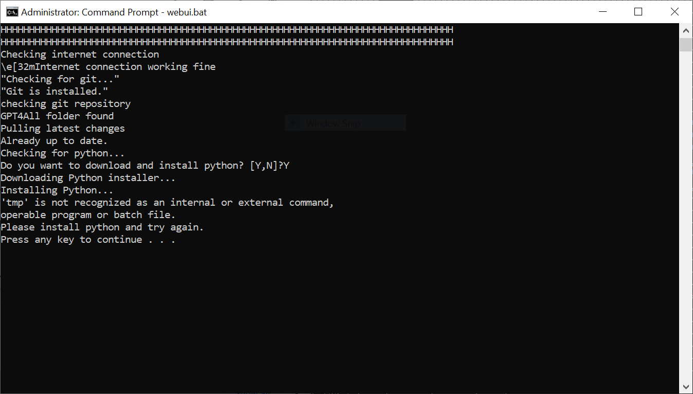 ImportError: DLL load failed Windows bat install · Issue #202 · ParisNeo/lollms-webui · GitHub