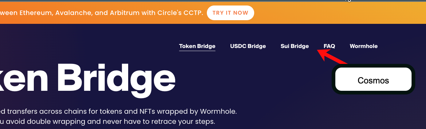 [feat] Add Cosmos Bridge link to main page [Go-live: Sep 5] · Issue #342 · XLabs/portal-bridge ...