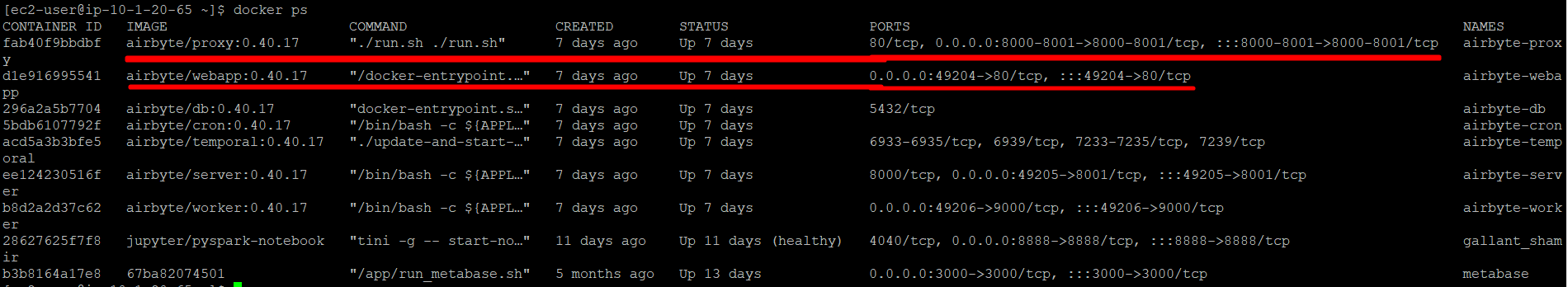 Webapp not accessible on port 80 · Issue #18770 · airbytehq/airbyte · GitHub