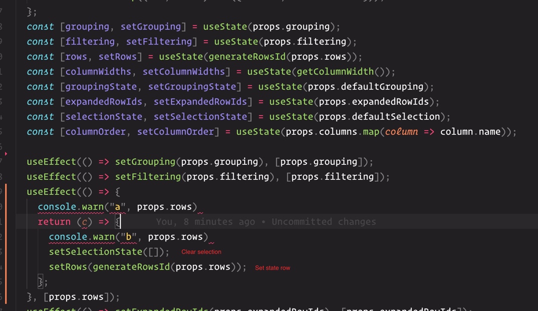 Useeffect Componentwillreceiveprops Usage · Issue 17571 · Facebookreact · Github