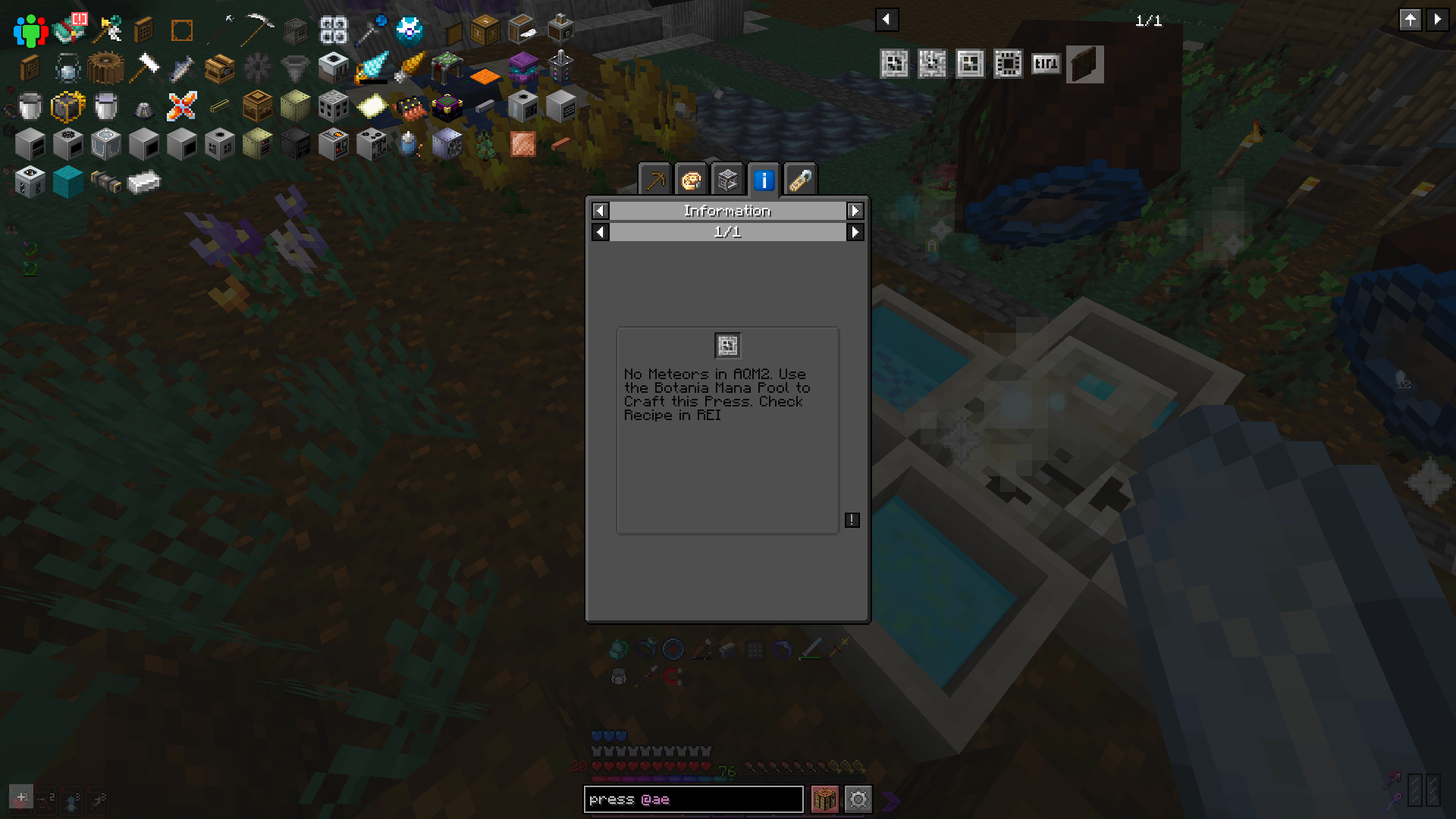 AE2 inscriber press recipe doesn't exist in REI [BUG] · Issue #234 ...