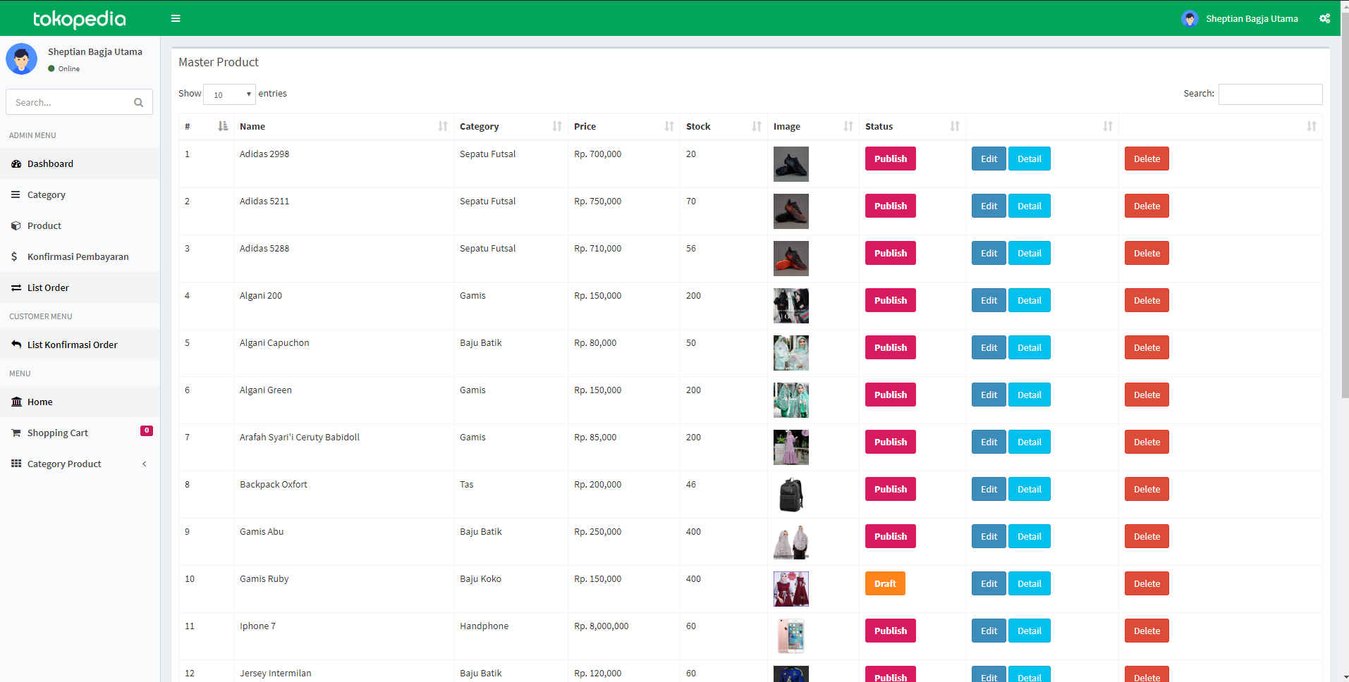 GitHub - sheptianbagjautama/laravel-laravel-e-commerce: Membangun E ...