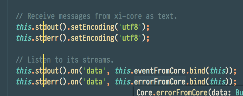 Support creating a line of vertical cursors with alt+drag · Issue #763 · xi-editor/xi-editor ...