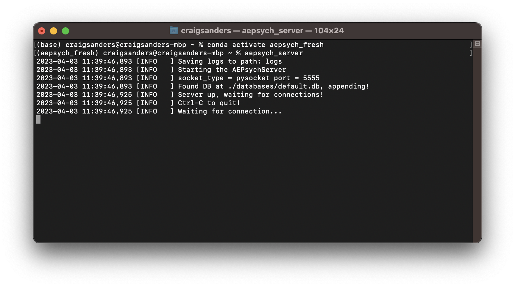 MATLAB AEPsych client: cannot communicate w/ server error · Issue #253 ...