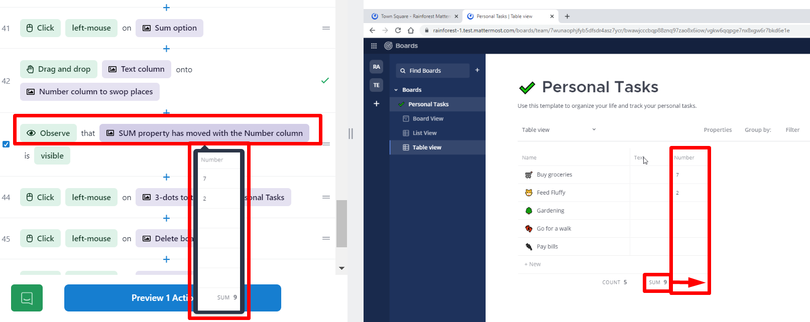 Bug: Reordering columns in table view doesn't update calculations row · Issue #2695 · mattermost ...