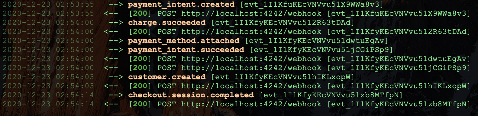 Webhook Doesnt Fire · Issue 1095 · Stripestripe Node · Github
