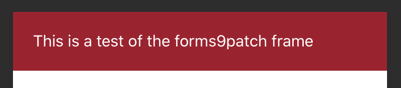 Forms9Patch Frame has extra padding on bottom compared to normal Frame · Issue #34 · baskren ...