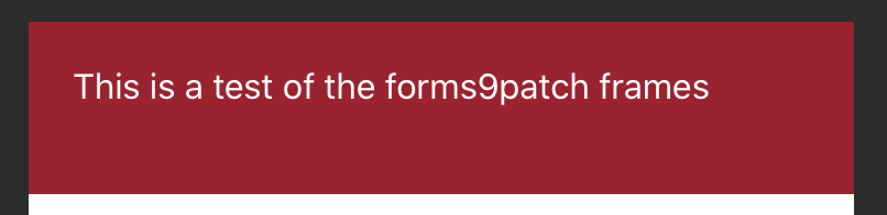 Forms9Patch Frame has extra padding on bottom compared to normal Frame · Issue #34 · baskren ...