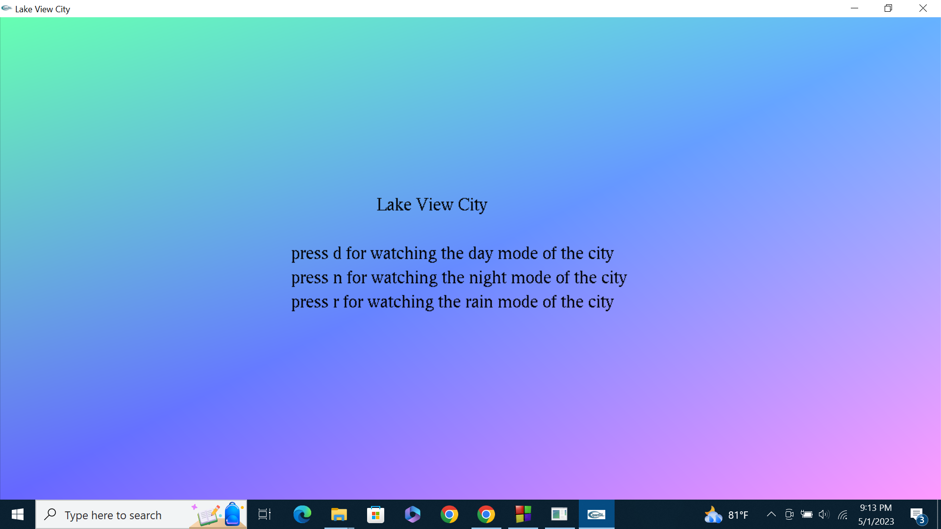 GitHub - sharifnissanbin/Computer-Graphics-Lake-View-Project
