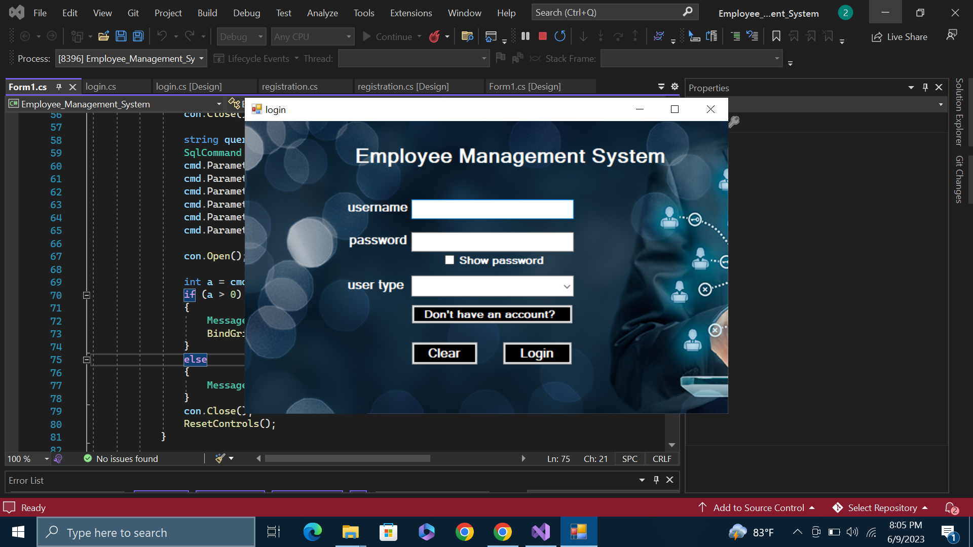 GitHub - sharifnissanbin/Employee-Management-System