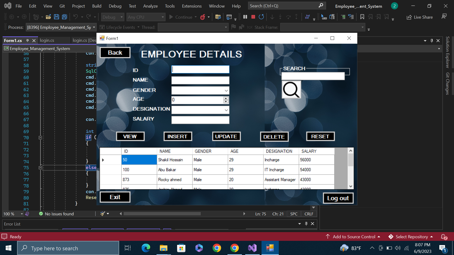GitHub - sharifnissanbin/Employee-Management-System