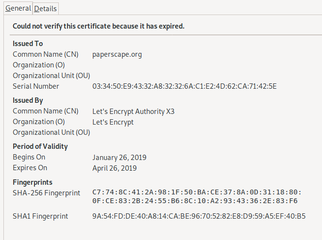 Failed to load resource: net::ERR_CERT_DATE_INVALID · Issue #9 · paperscape/paperscape-mapclient ...