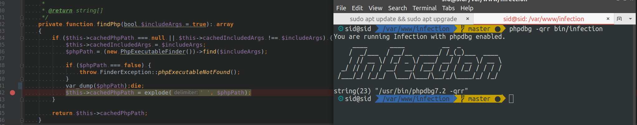 Space in PHP interpreter path breaks Infection · Issue #600 · infection/infection · GitHub