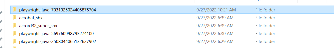 Temporary Files · Issue #1079 · microsoft/playwright-java · GitHub