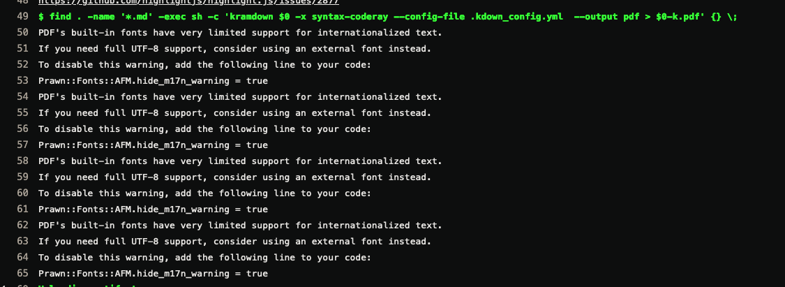 Can't figure out how to correctly style code blocks in PDF output · Issue #697 · gettalong ...