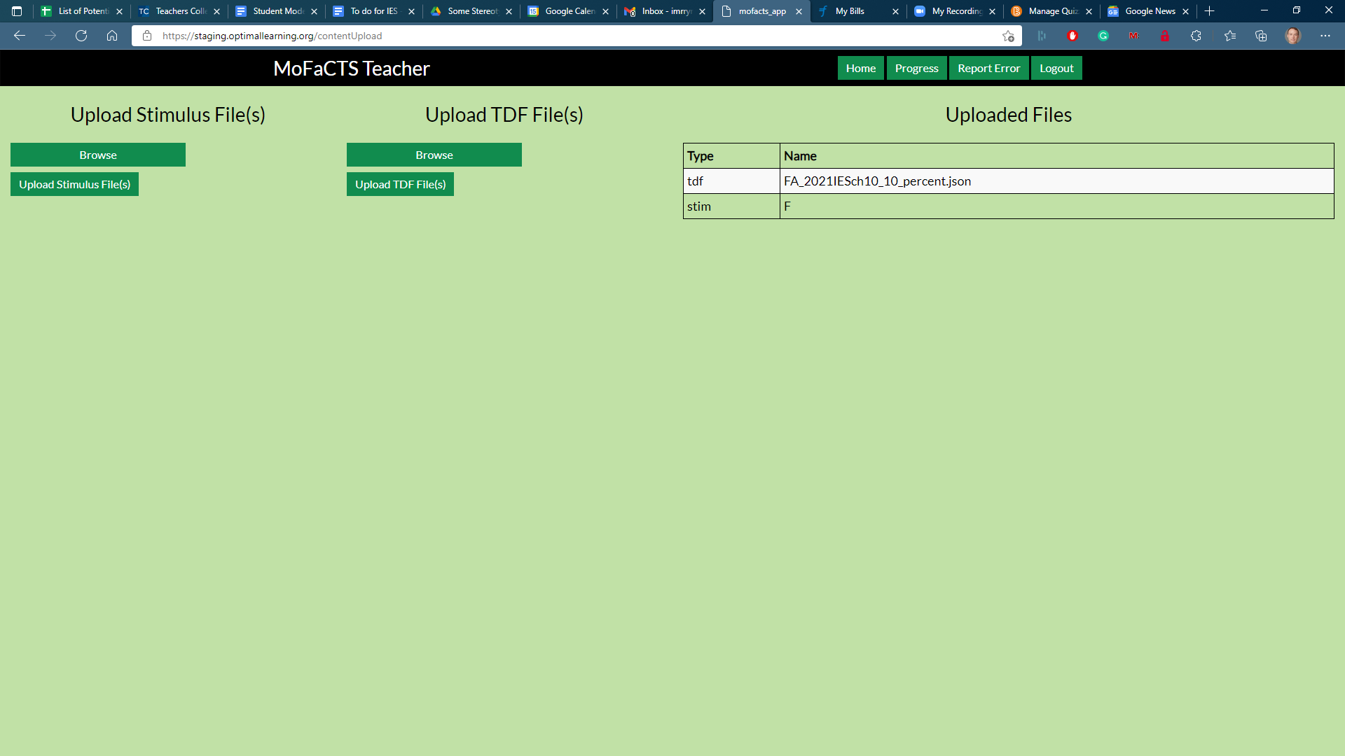 stim uploading not dynamic · Issue #337 · memphis-iis/mofacts · GitHub