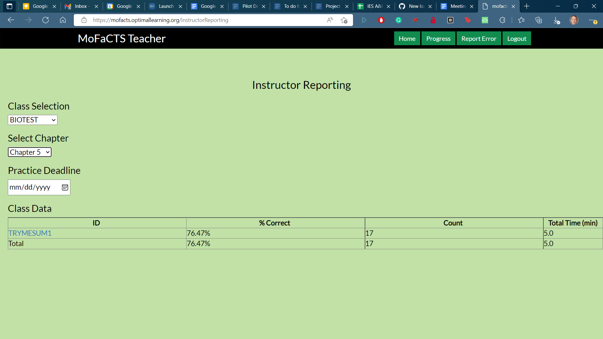 Database doesn't load on start · Issue #819 · memphis-iis/mofacts · GitHub