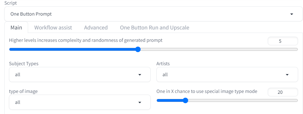 GitHub - AIrjen/OneButtonPrompt: One Button Prompt