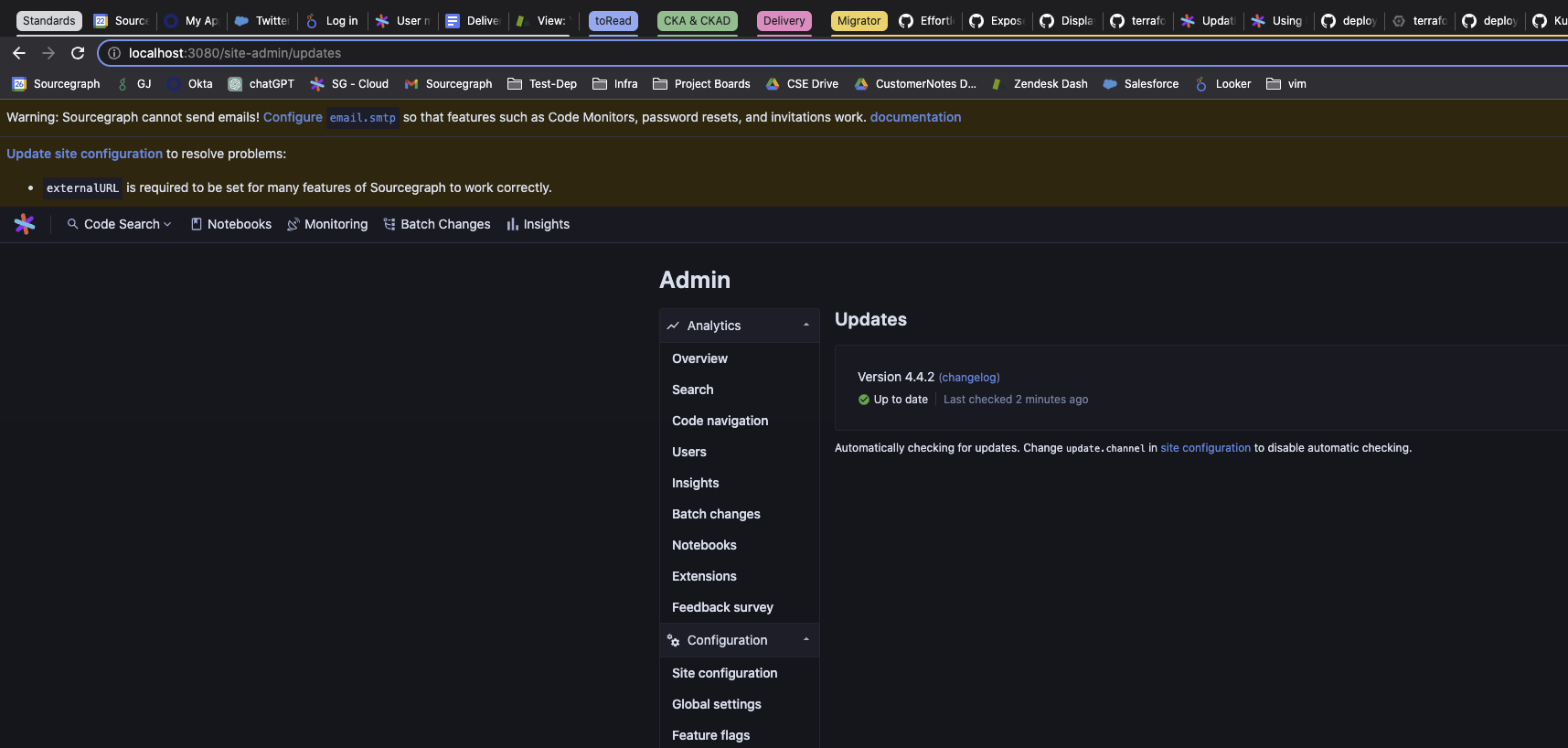 Kubernetes Helm Mvu Testing Log · Issue 249 · Sourcegraphdeploy Sourcegraph Helm · Github