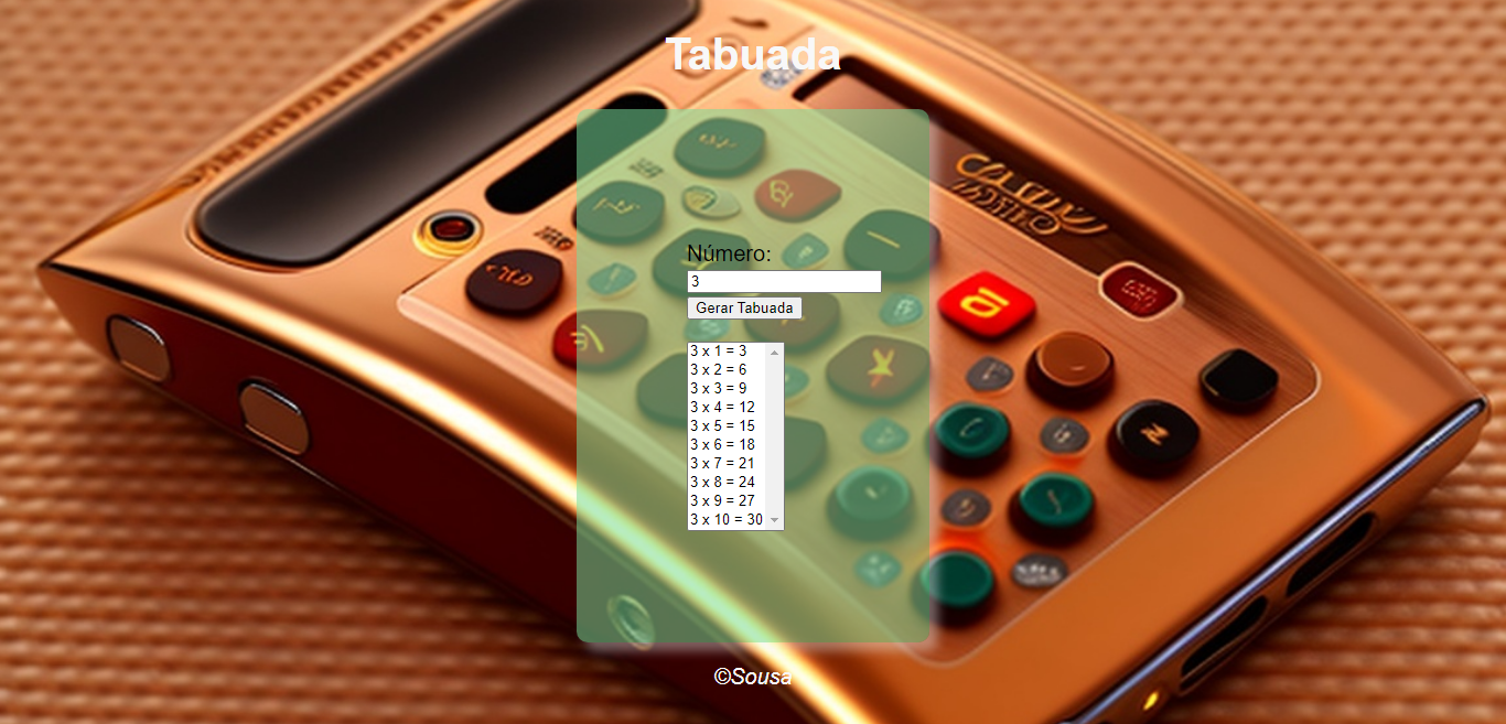 GitHub - Ronildo10/Tabuada