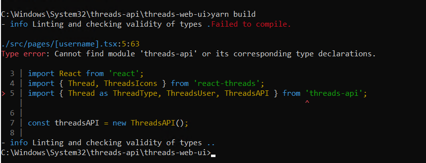 Cannot Run Api On Server · Issue 96 · Junhoyeo Threads Api · Github