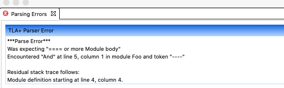 comment in preamble is treated as module start · Issue #527 · tlaplus/tlaplus · GitHub